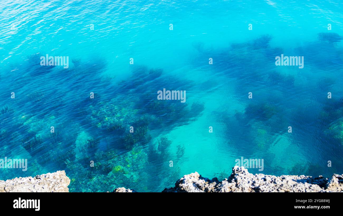 Horseshoe Bay Beach and Deep Bay Beach in Hamilton, Bermuda Stock Photo ...