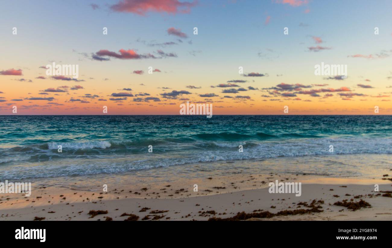 Horseshoe Bay Beach and Deep Bay Beach in Hamilton, Bermuda Stock Photo ...