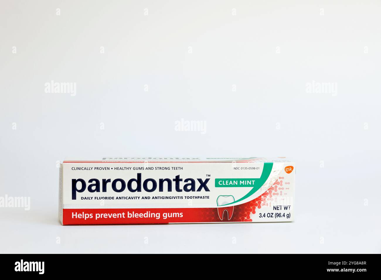 Paradontax Toothpaste That Prevents Plaque Bacteria Which Can Cause ...
