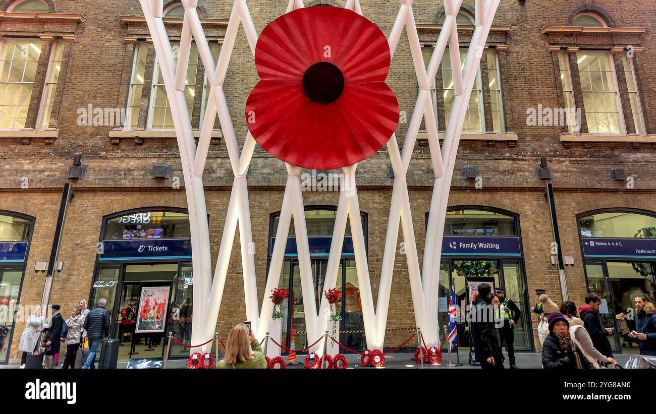 Giant remembrance poppy hi-res stock photography and images - Alamy