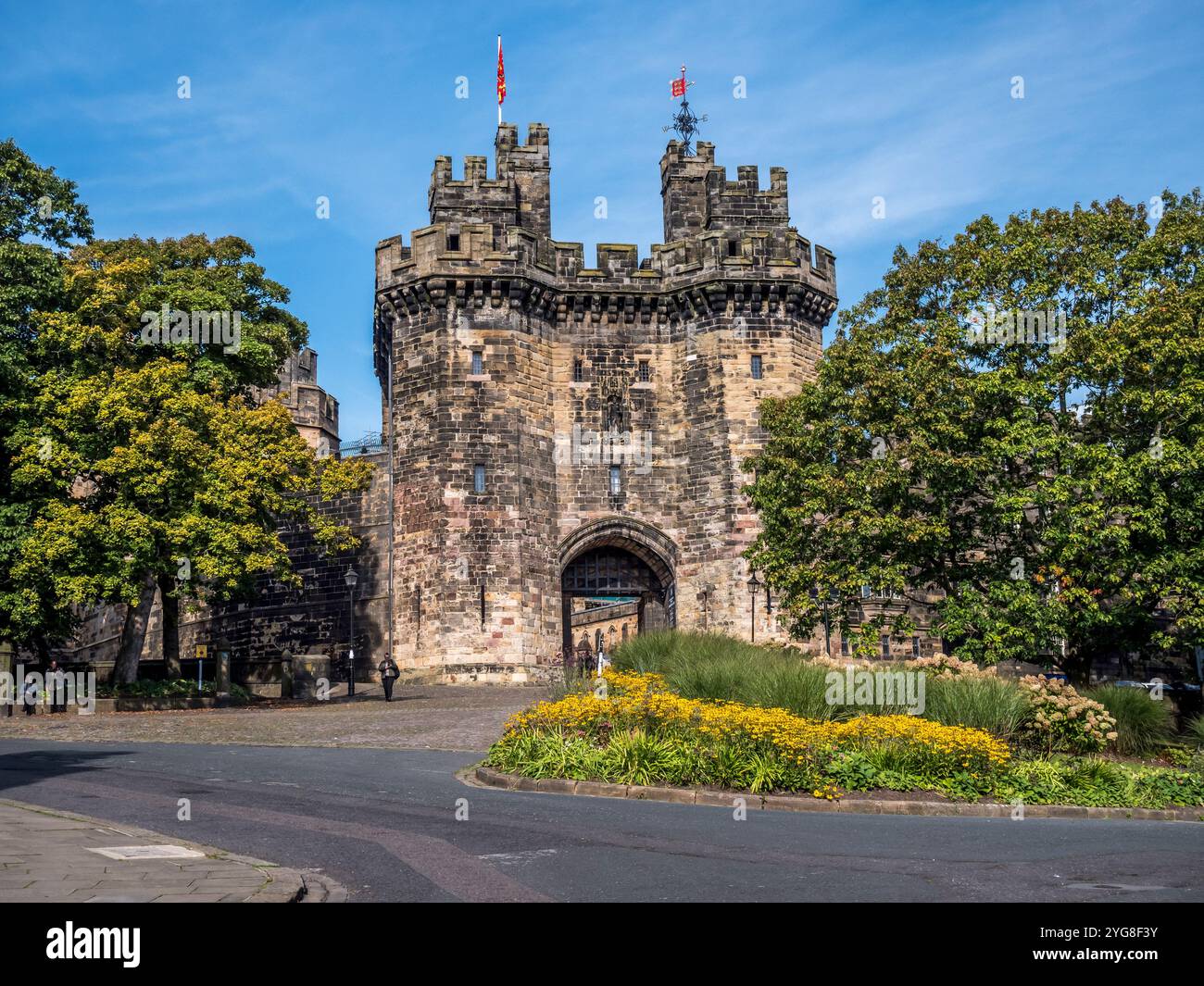 The image is of Lancaster's medieval Castle and former prison on the ...