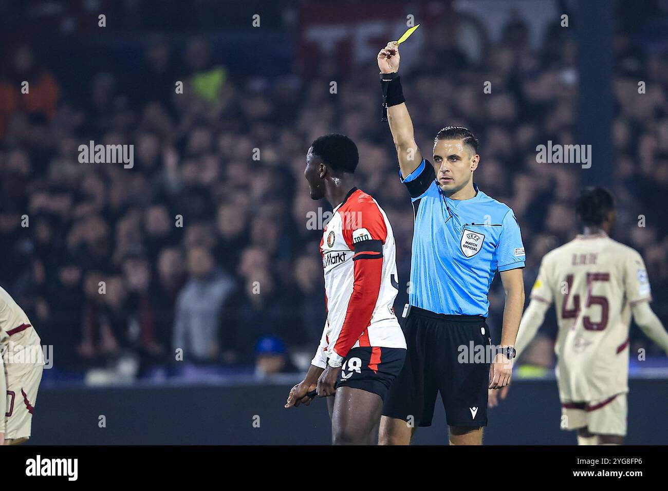 ROTTERDAM, 6-11-2024, Stadium de Kuip, Champions League, 2024/2025 ...