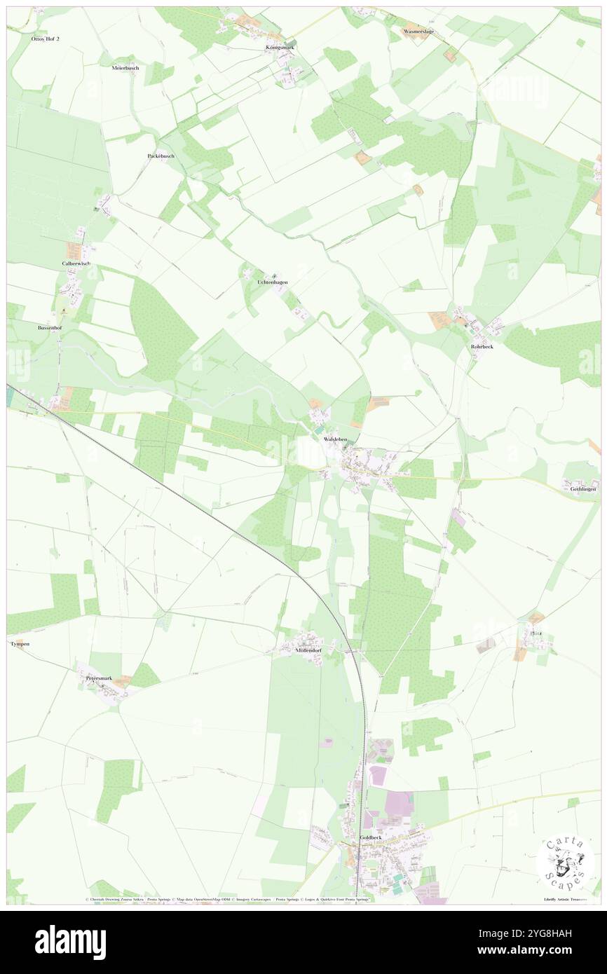 Walsleben, DE, Germany, Brandenburg, N 52 55' 59'', N 12 40' 0'', map ...