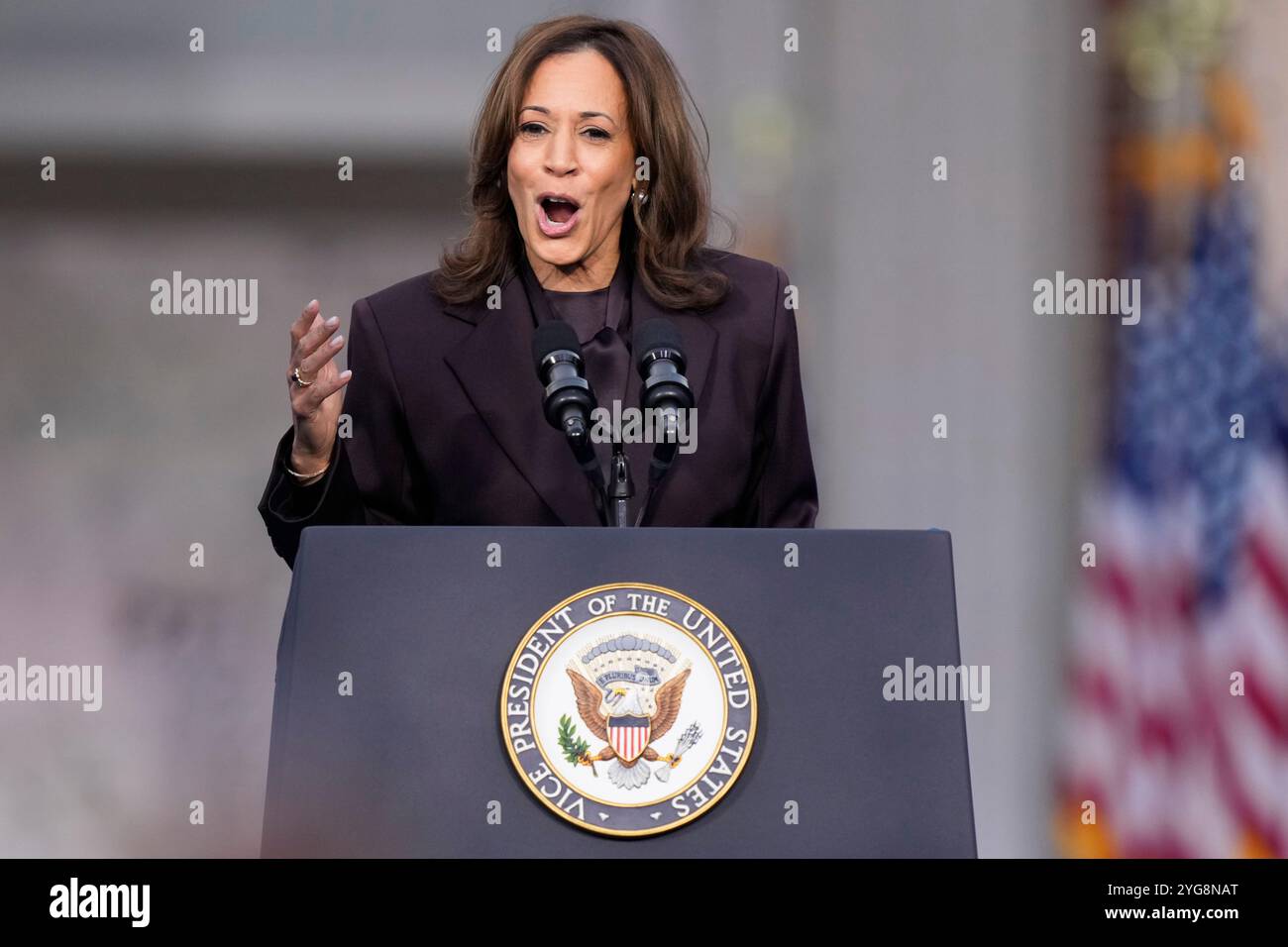 Vice President Kamala Harris Delivers A Concession Speech For The 2024 vice-president-kamala-harris-delivers-a-concession-speech-for-the-2024