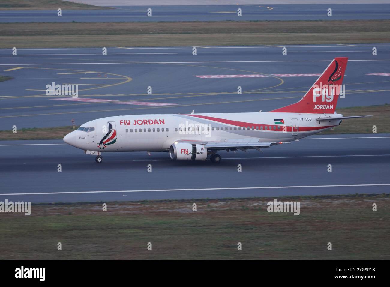 ISTANBUL, TURKIYE - JUNE 21, 2023: FlyJordan Boeing 737-33V (29342 ...