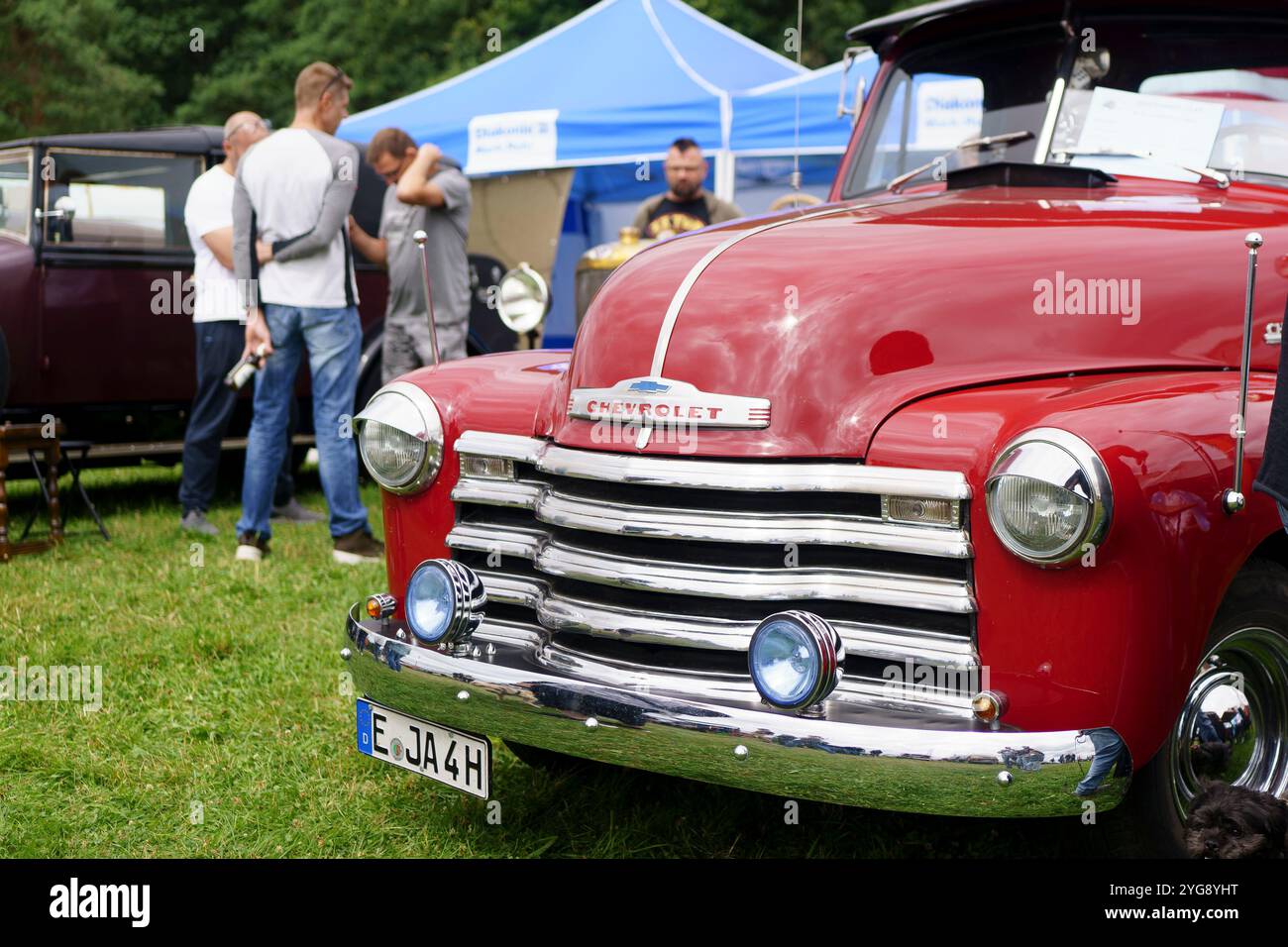 Iserlohn Gruermannscheide, NRW, Germany. 13th of July 2024. Oldtimer ...