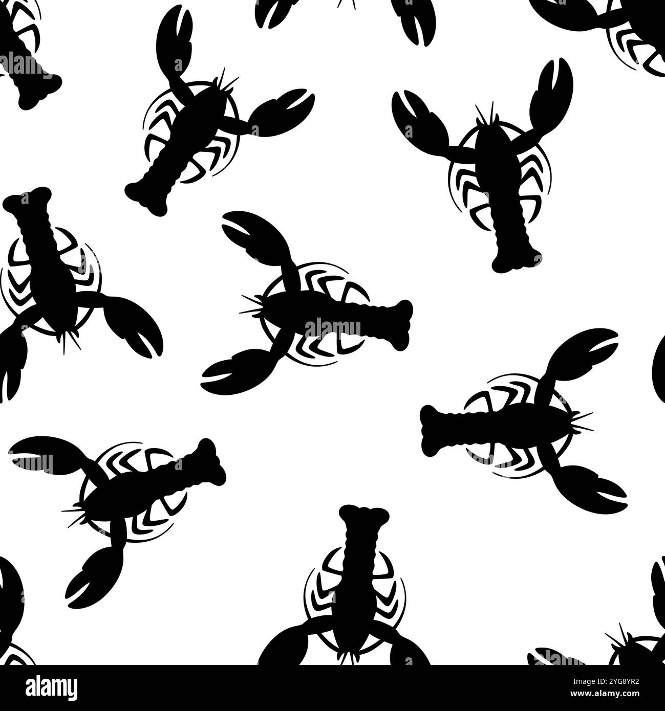 Ocean kids pattern Black and White Stock Photos & Images - Alamy