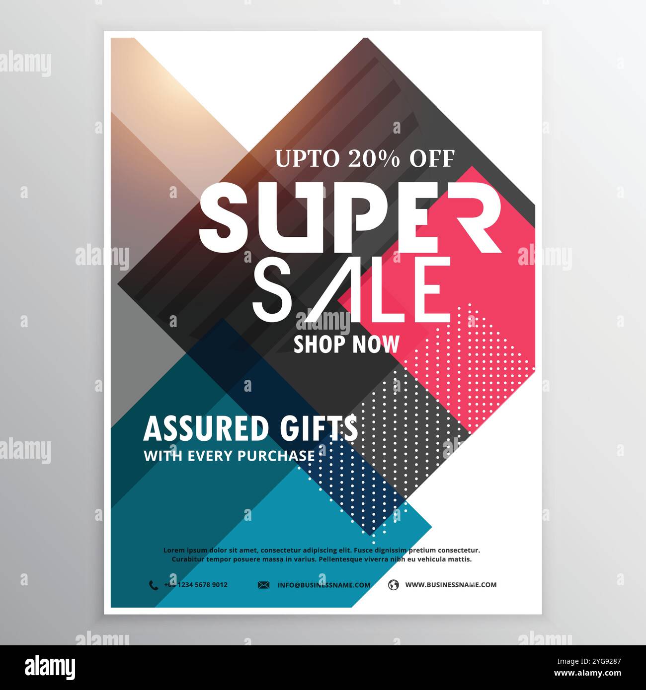 Promotional brochure template hi-res stock photography and images - Alamy