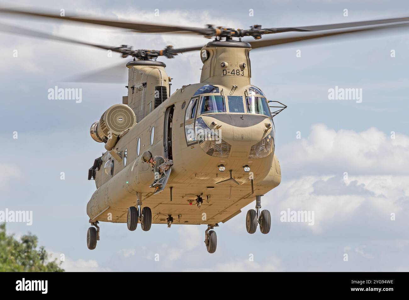 Royal Netherlands Air Force Boeing Chinook of 298 Sqn RNLAF, Slope ...