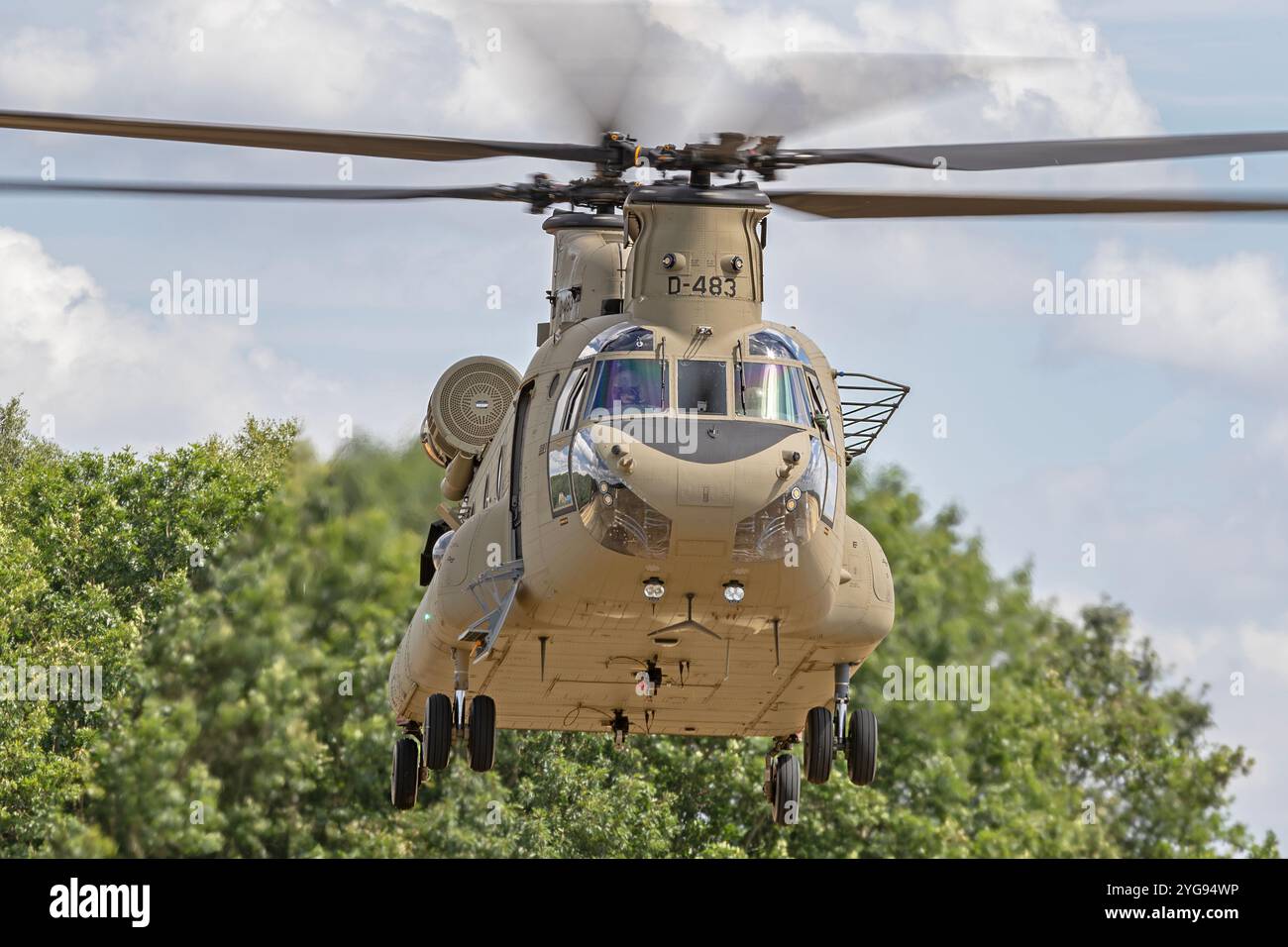 Royal Netherlands Air Force Boeing Chinook of 298 Sqn RNLAF, Slope ...