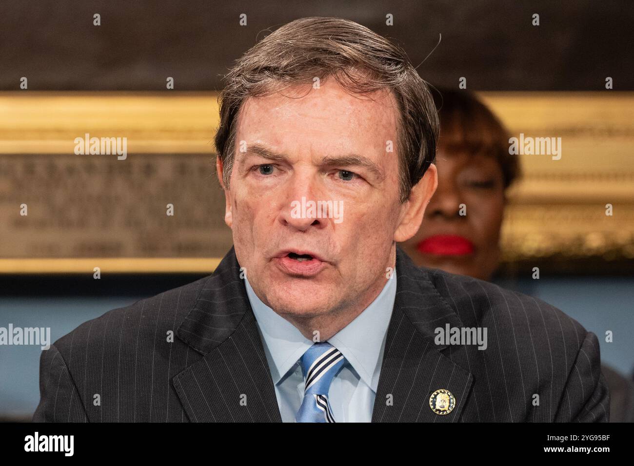 New York, NY, USA, 6 November 2024: Interim Police Commissioner Tom ...