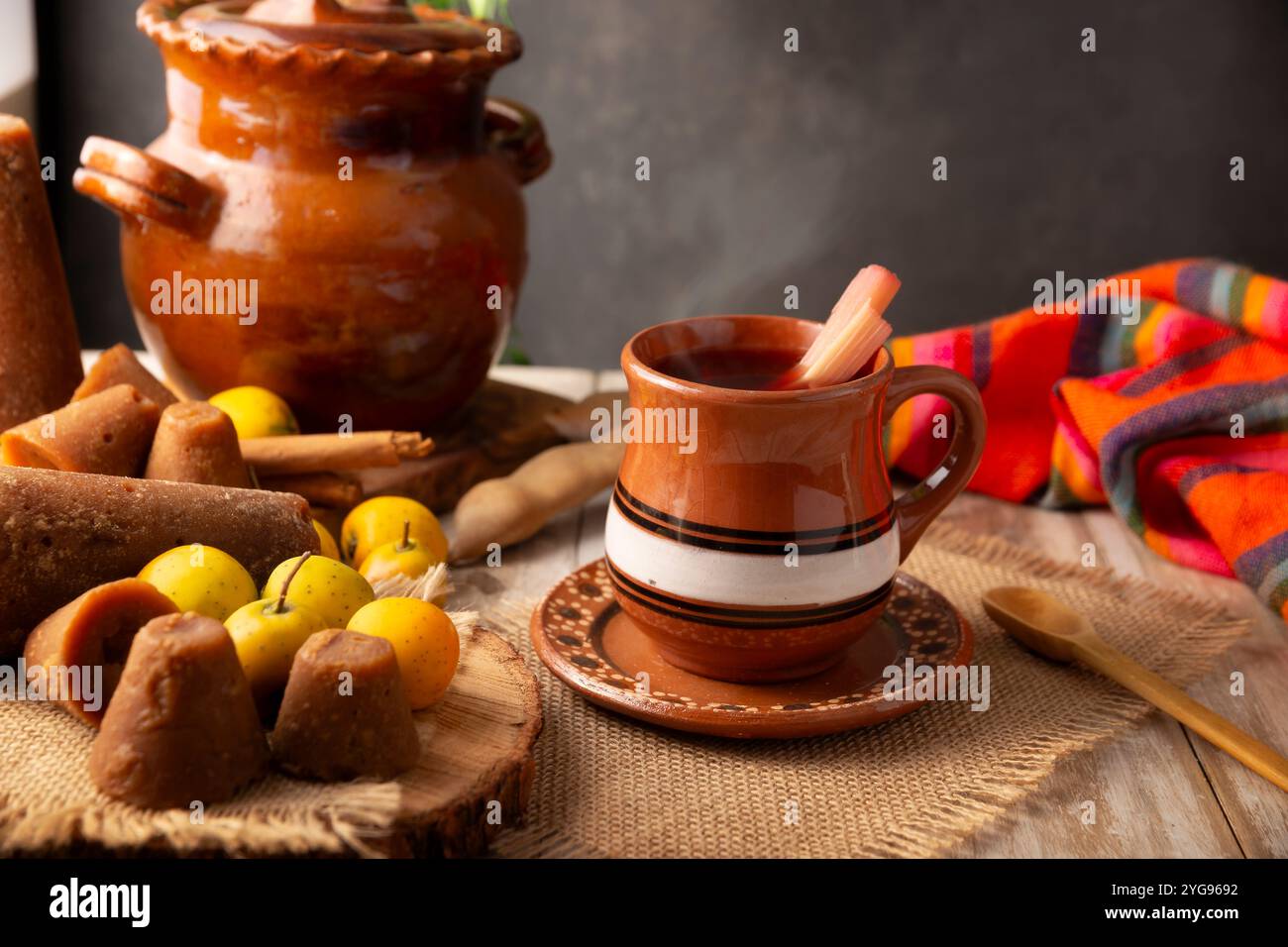 Mexican Christmas fruit punch. In Mexico it's called Ponche, is a hot ...