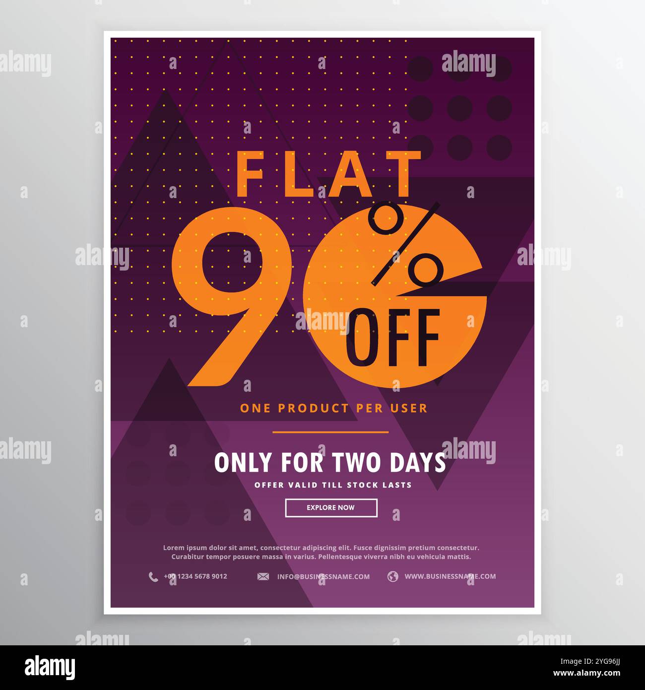 Discount coupon voucher in Stock Vector Images - Alamy