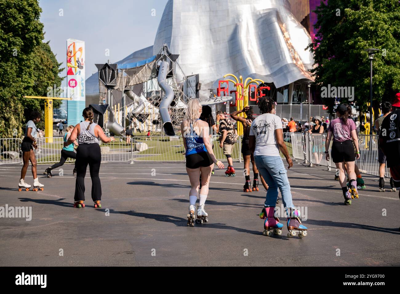 Seattle, USA. 1 Sep, 2024. Scenes from the Bumbershoot weekend ...