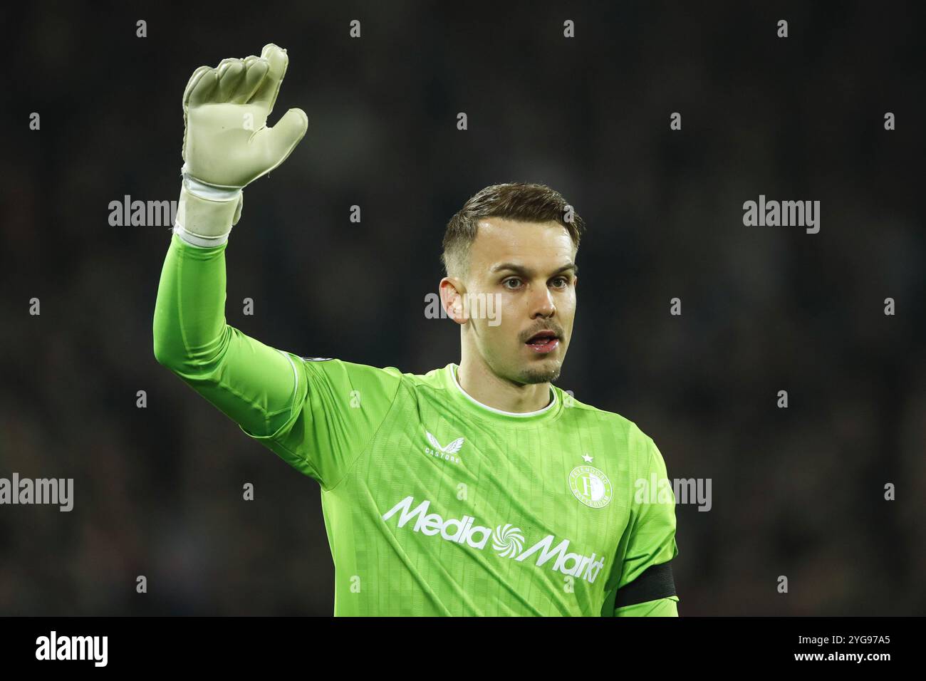 ROTTERDAM - Feyenoord goalkeeper Timon Wellenreuther during the UEFA ...