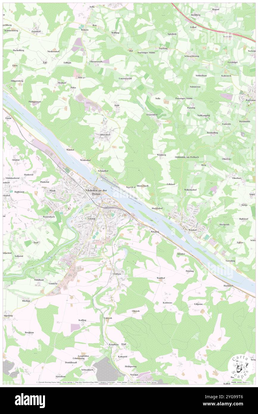 Passau-Vilshofen, Lower Bavaria, DE, Germany, Bavaria, N 48 37' 59'', N ...