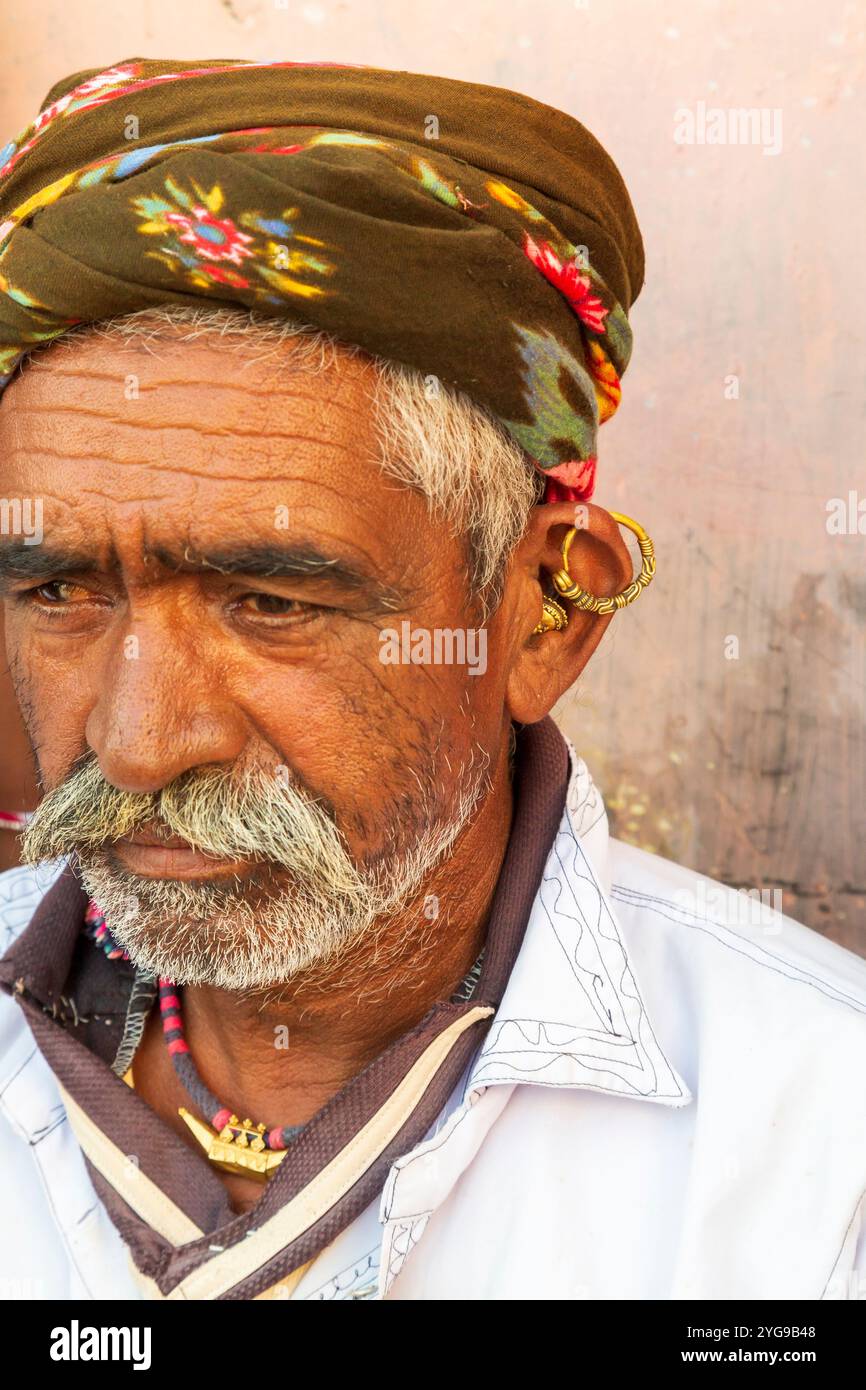 India, North Gujarat. Rabari, Rabbani, Savoda, Mandal tribes people ...