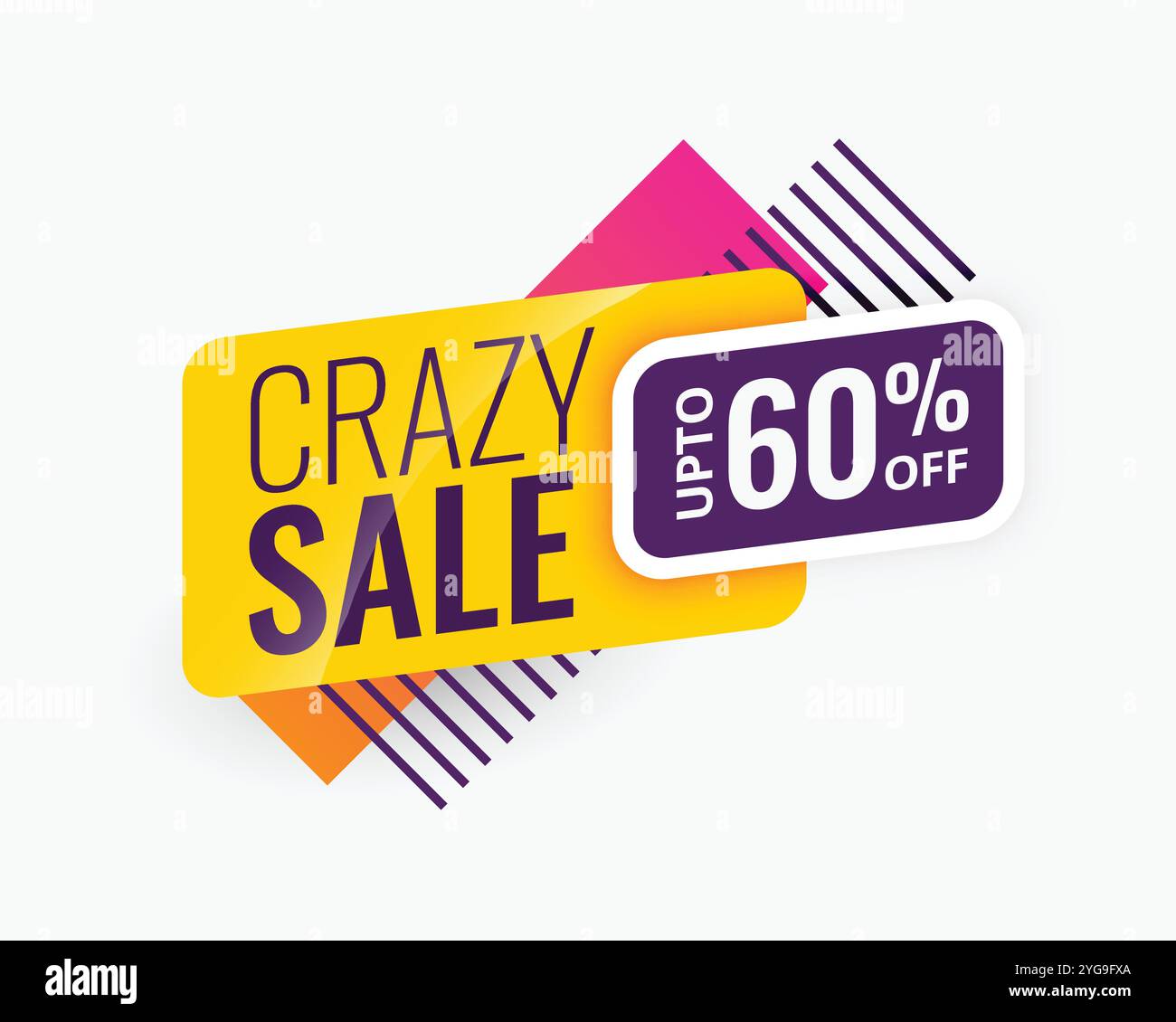 Modern label design hi-res stock photography and images - Alamy