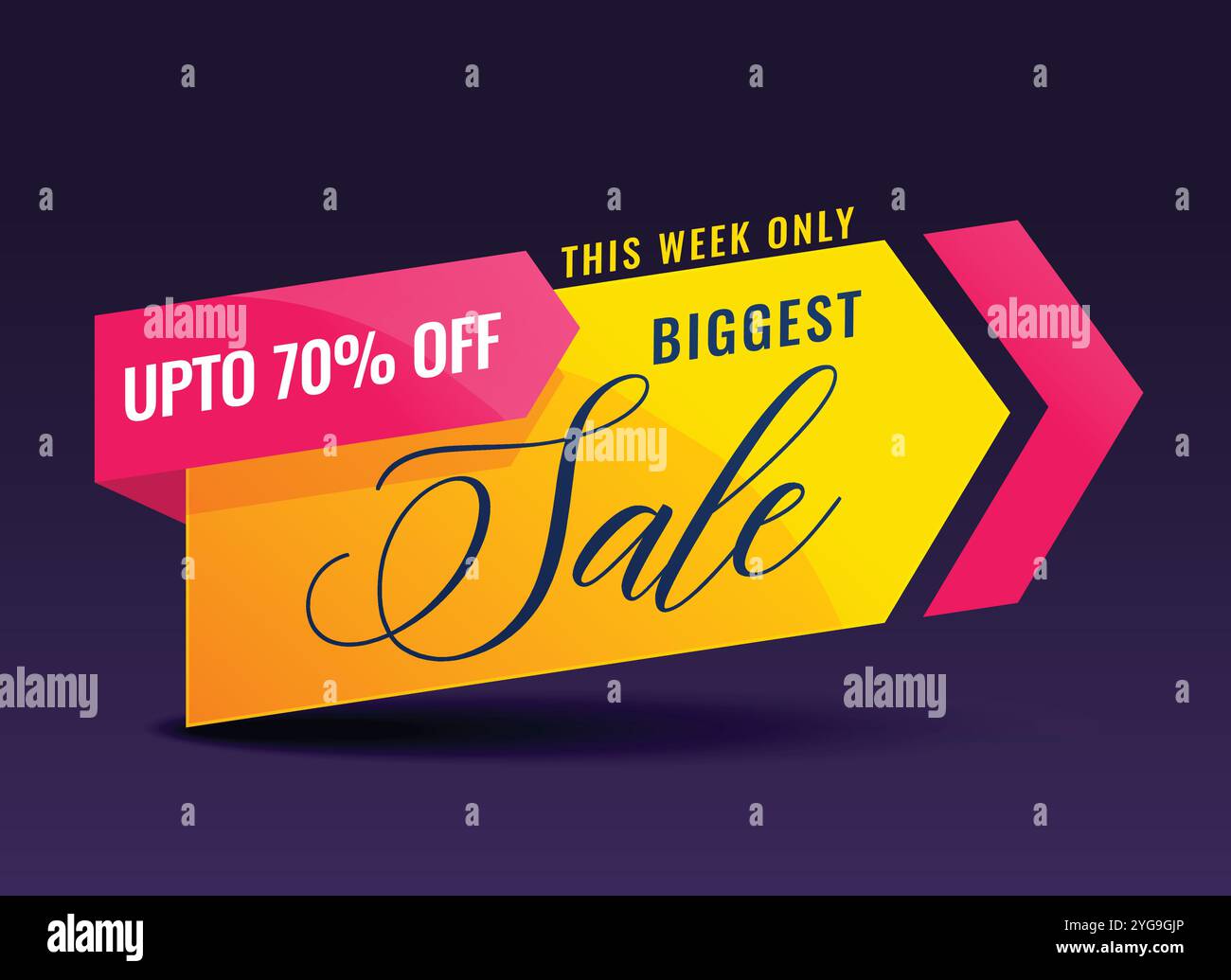 creative sale banner for promotion and marketing Stock Vector Image ...