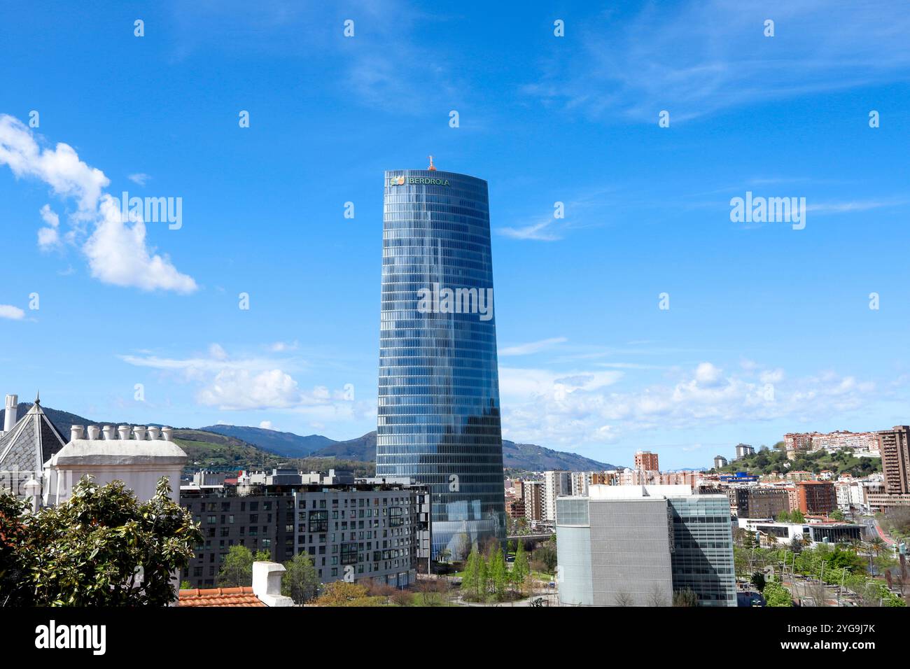 Bilbao, Basque Country, Spain - april, 03 , 2024- Iberdrola Tower ...
