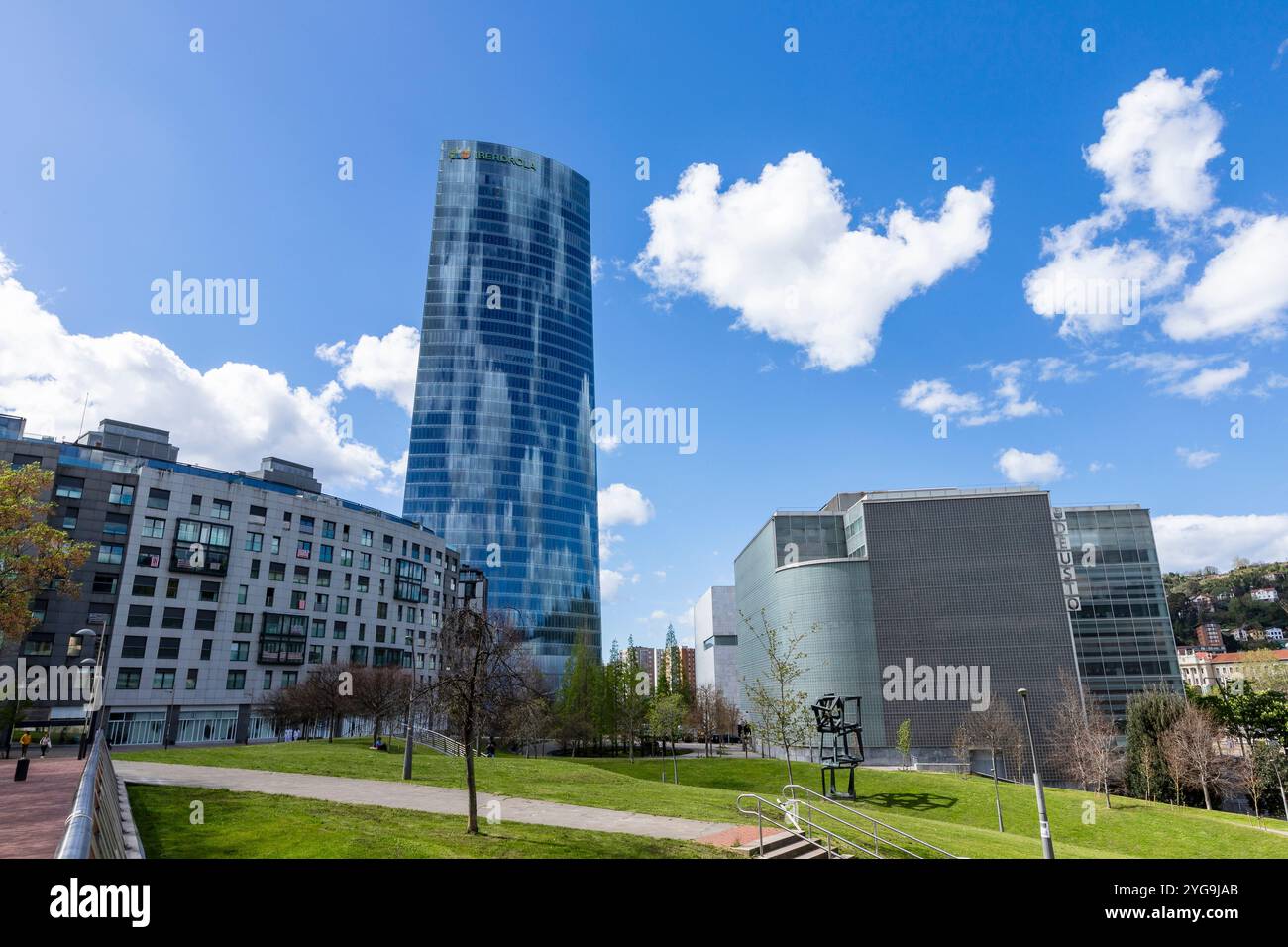 Bilbao, Basque Country, Spain - april, 03 , 2024- Iberdrola Tower ...