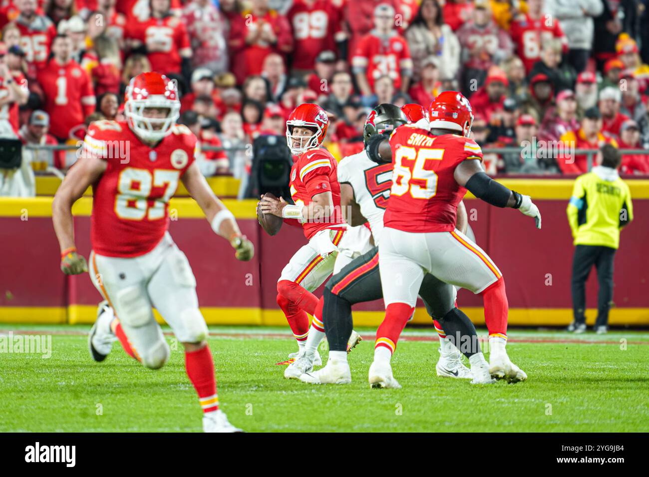 Patrick mahomes travis kelce hi-res stock photography and images - Alamy