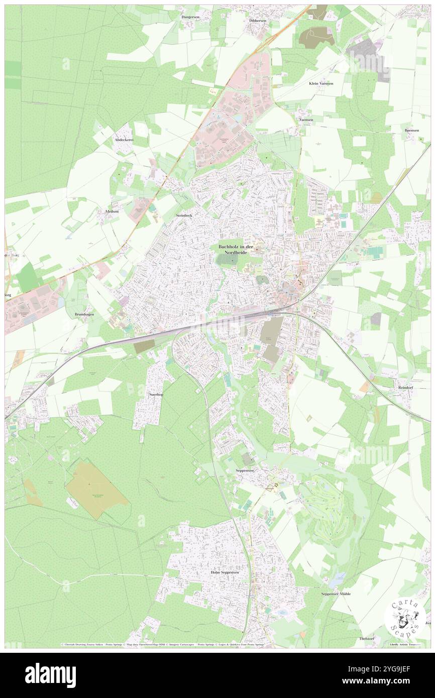 Unterwerk Buchholz, DE, Germany, Lower Saxony, N 53 19' 20'', N 9 51 ...
