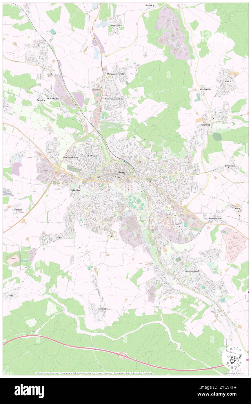 Arcadia Hotel Amberg, Upper Palatinate, DE, Germany, Bavaria, N 49 26 ...