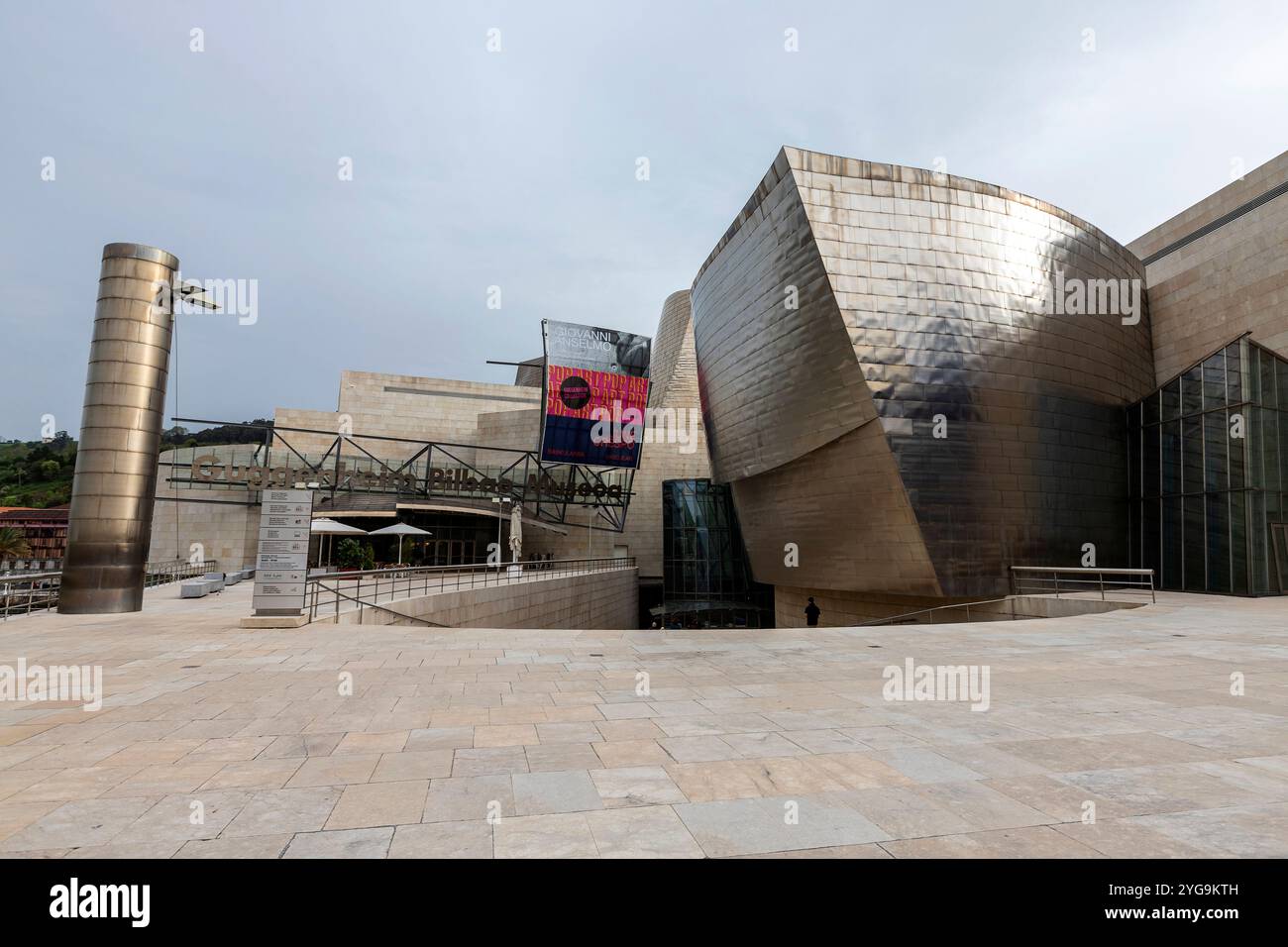 Bilbao, Spain - april 04, 2024 - Guggenheim Museum Bilbao is museum of ...