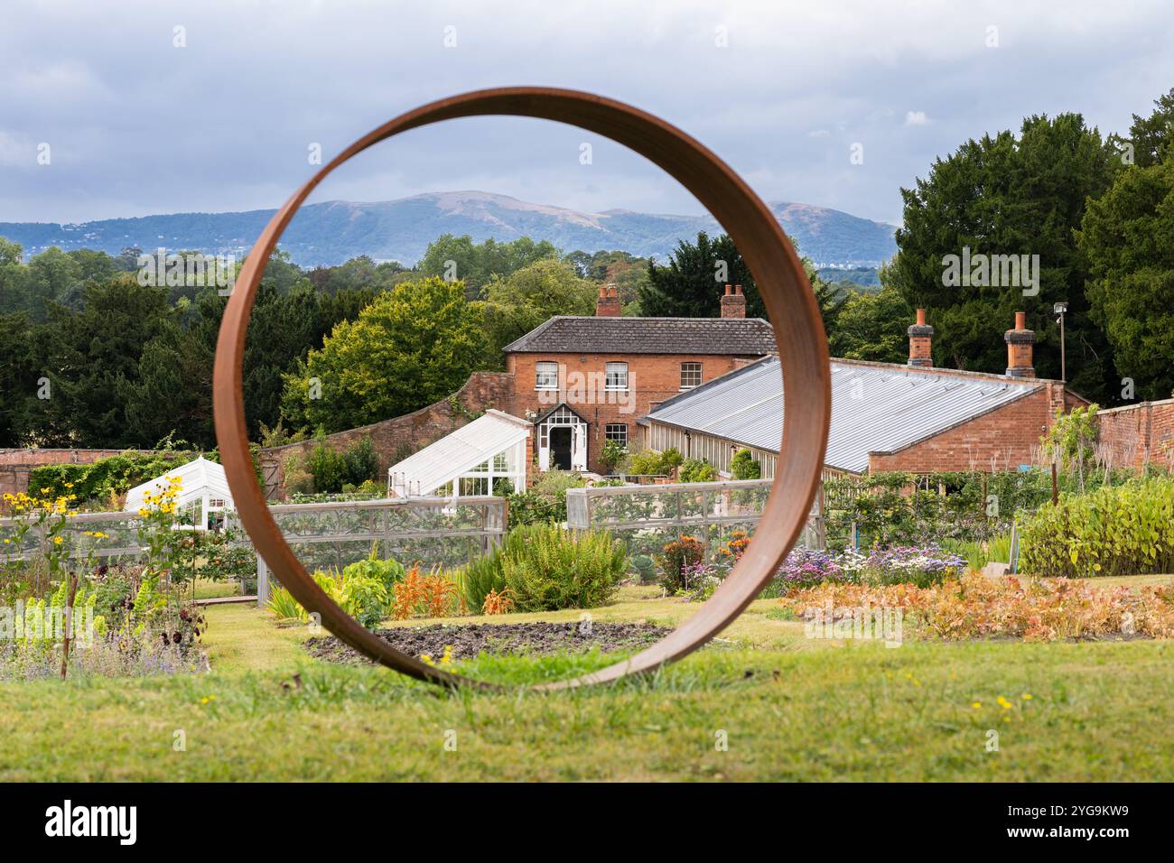 Britain's largest Georgian walled garden - the Walled Gardens at Croome Park, Worcestershire ...