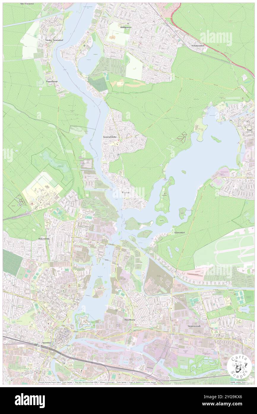 Tegelort, DE, Germany, Berlin, N 52 34' 18'', N 13 13' 50'', map ...