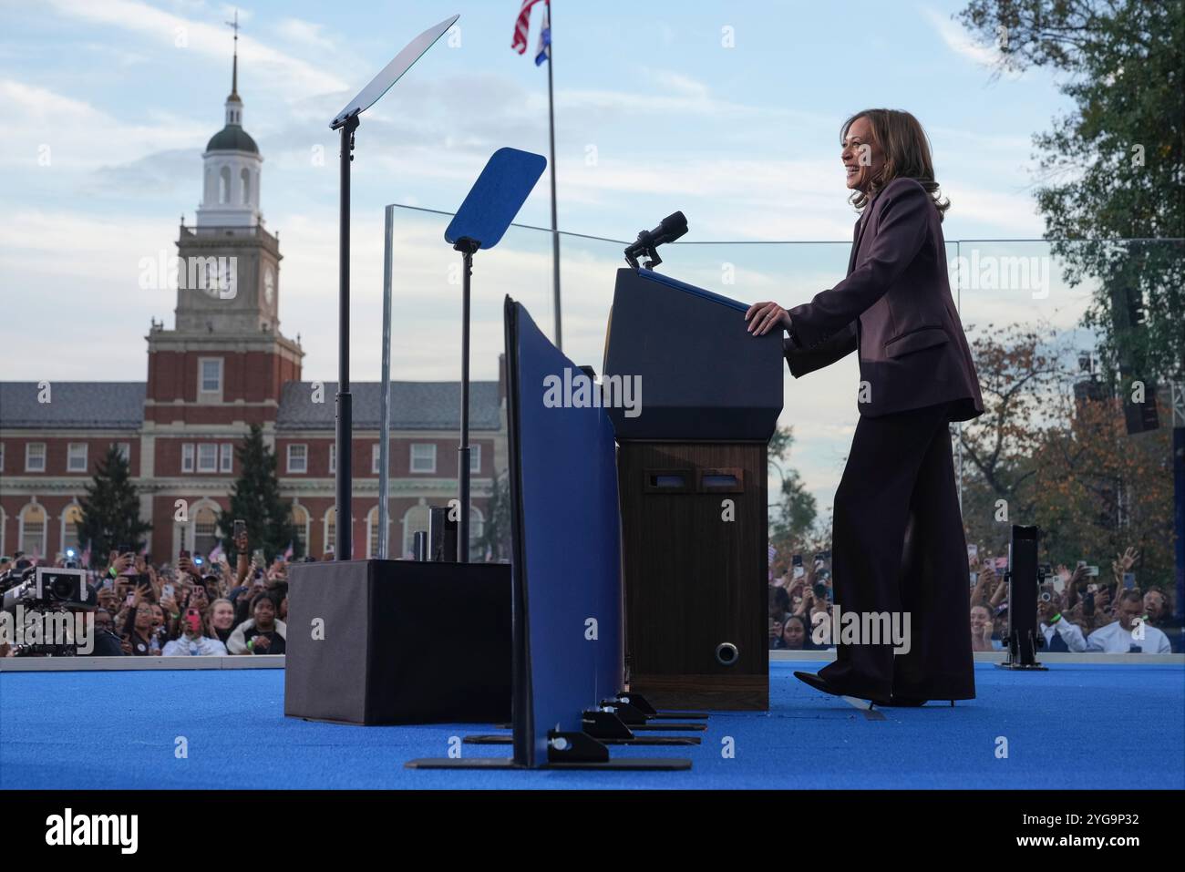 Vice President Kamala Harris delivers a concession speech after the ...