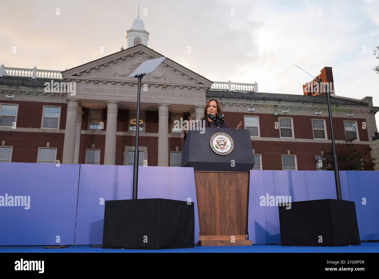 Vice President Kamala Harris delivers a concession speech after the ...