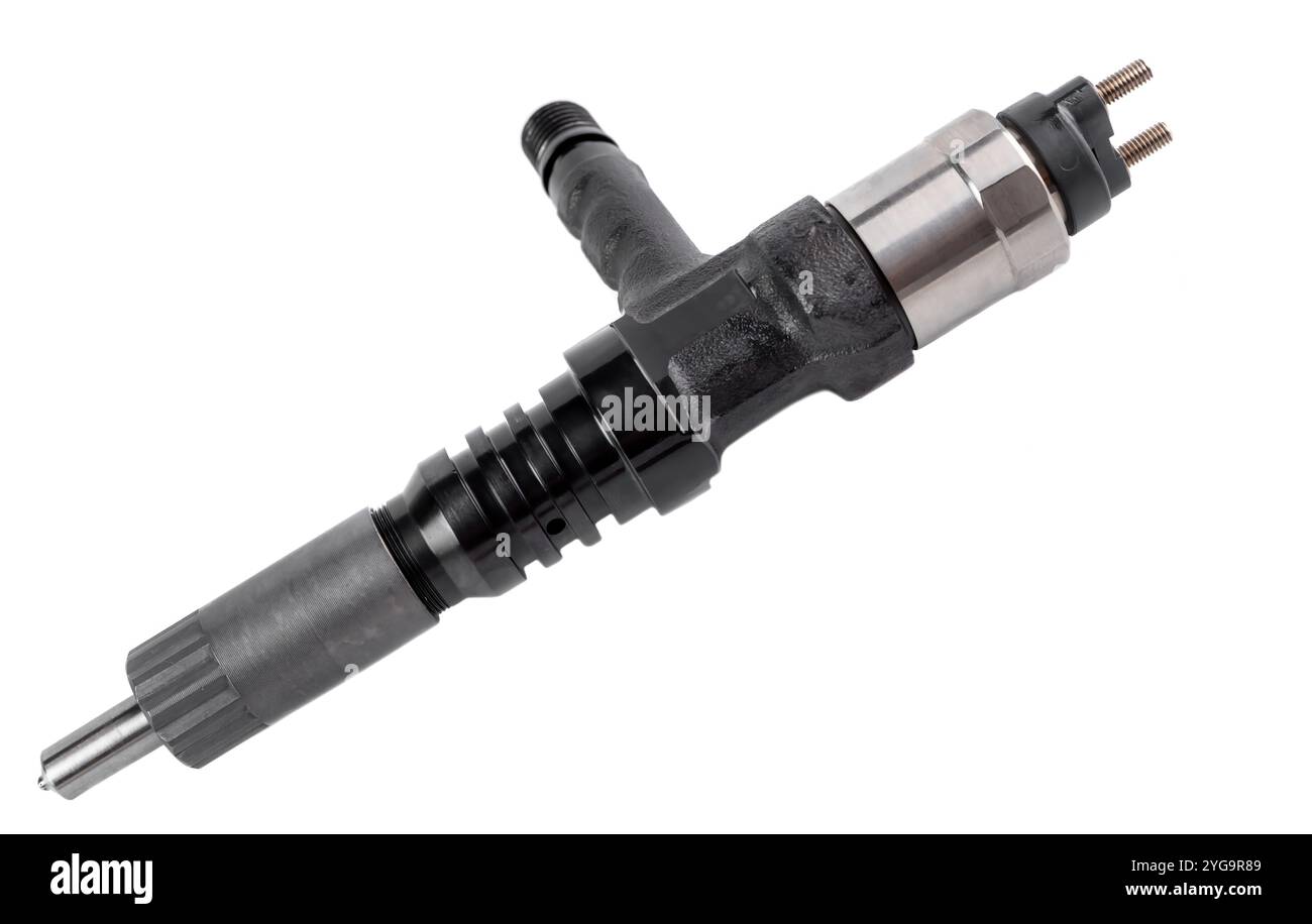 Gasoline fuel injector Cut Out Stock Images & Pictures - Alamy
