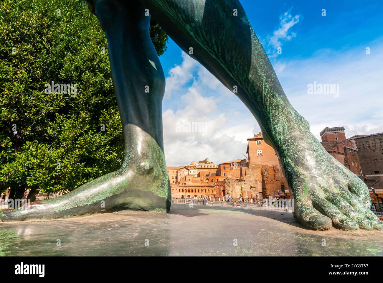 Statue of Emperor Augustus, Trajan's Forum, Rome, Unesco World Heritage ...