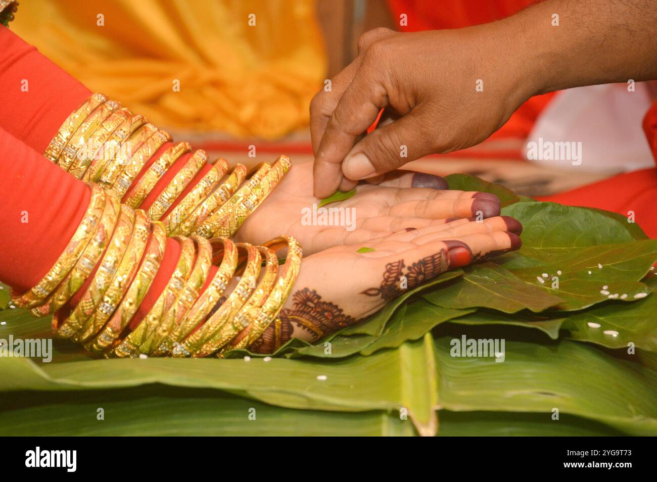 "Mappacci " the traditional wedding ceremony of the bugisnese Indonesia ...