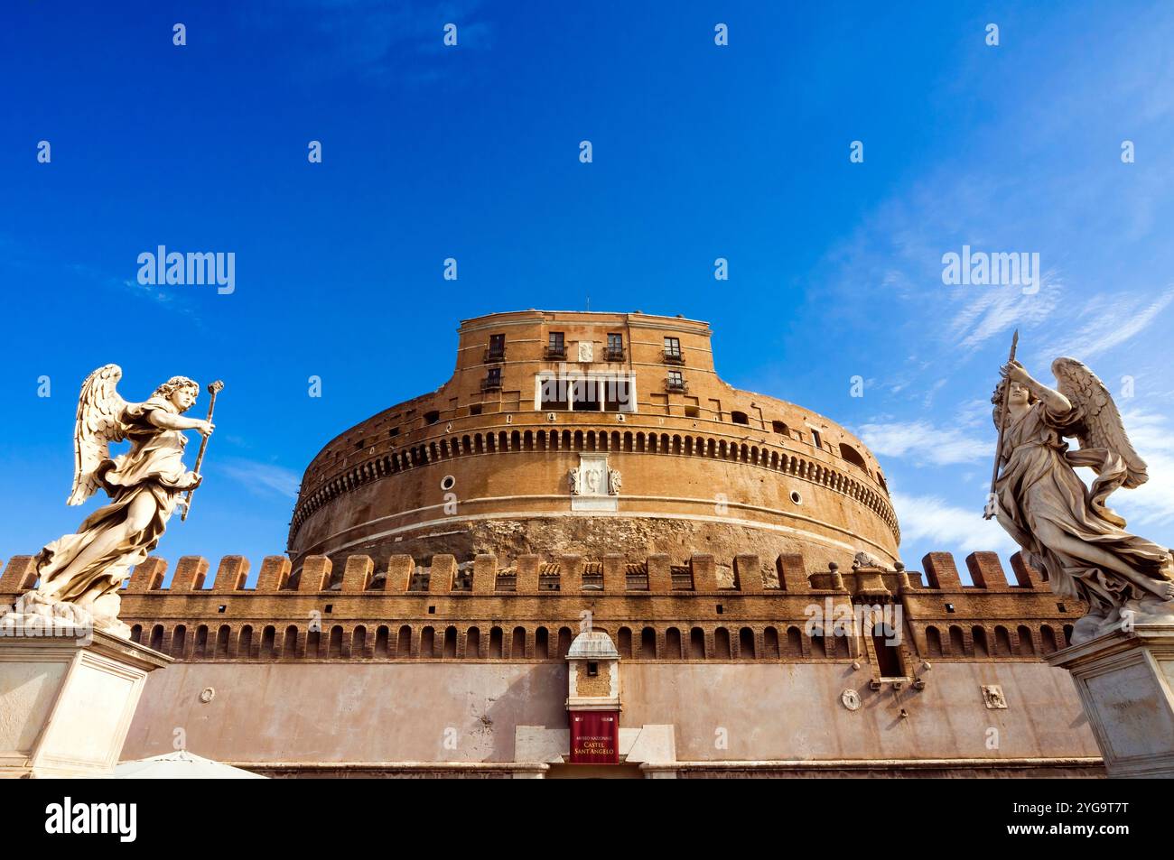 Mausoleum of Hadrian also known as Castel Sant Angelo, Unesco World ...