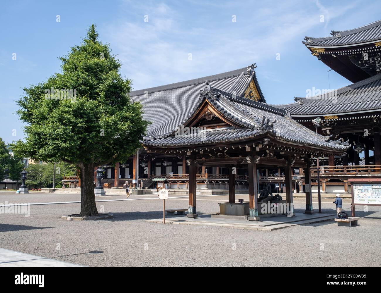 Higashi Hongan-ji Templei n Kyoto Japan Stock Photo - Alamy