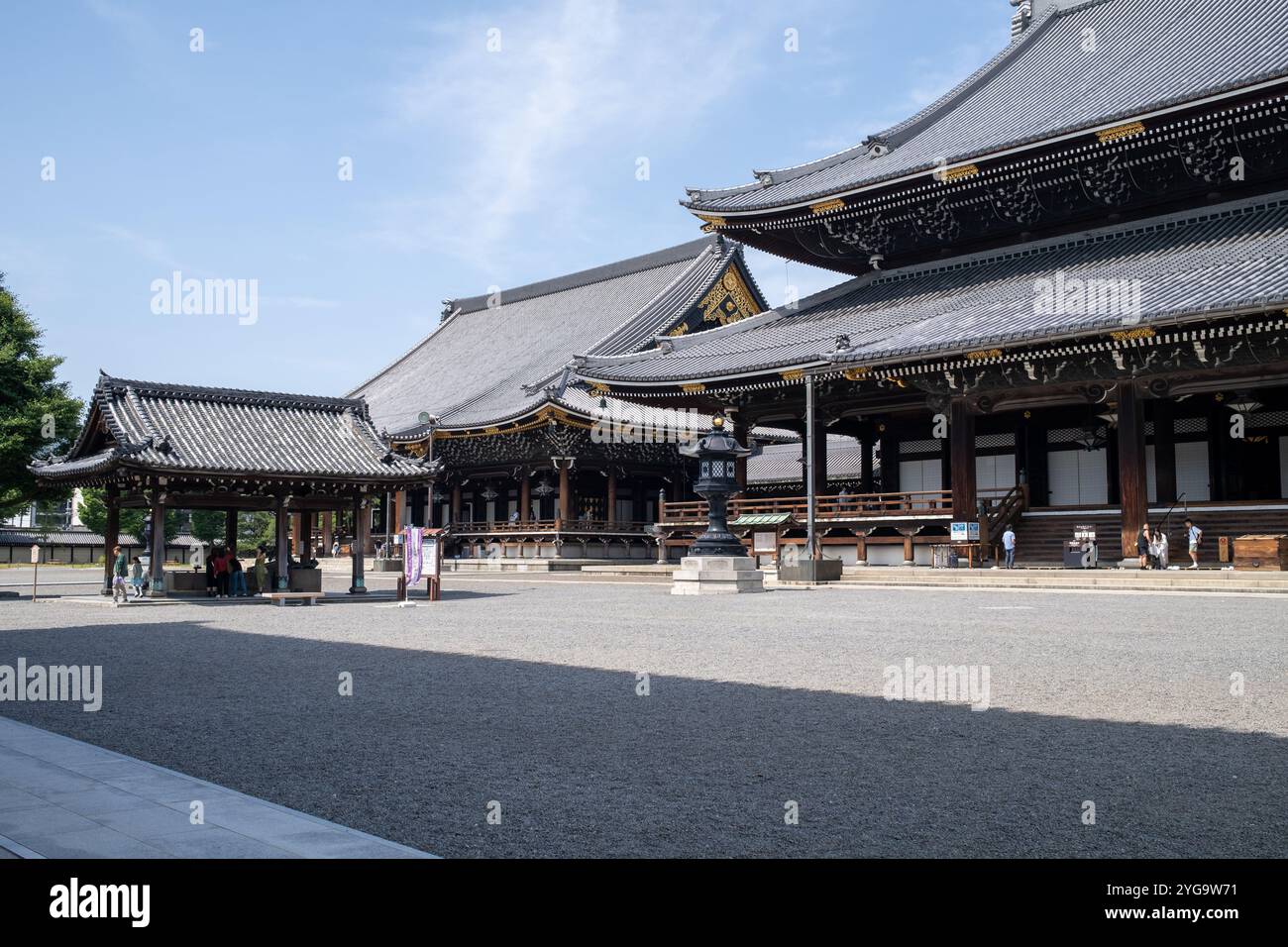Higashi Hongan-ji Templei n Kyoto Japan Stock Photo - Alamy
