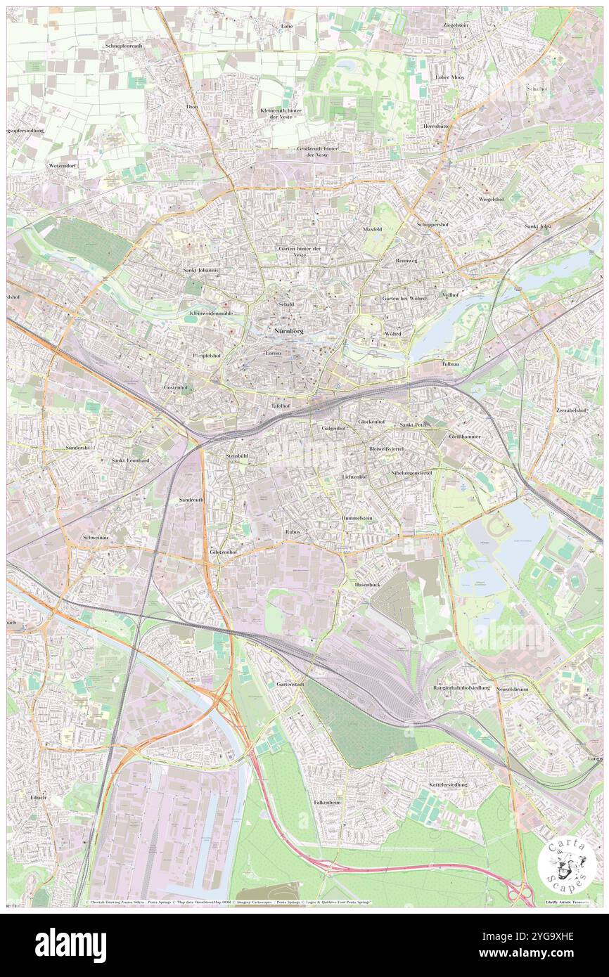 Hotel Busch, Regierungsbezirk Mittelfranken, DE, Germany, Bavaria, N 49 ...