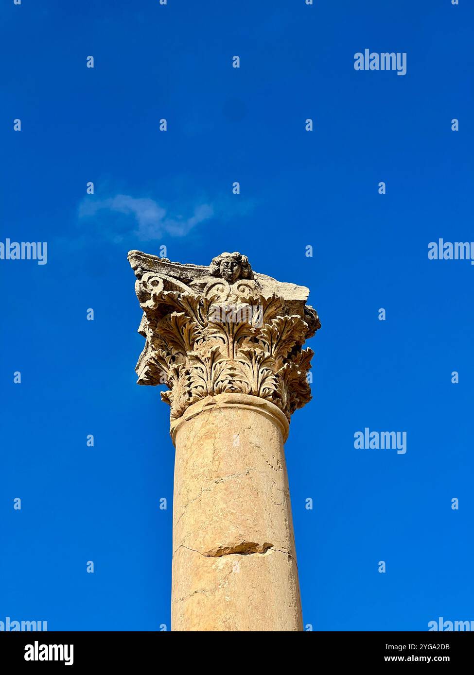 Old Pillar in Historic Landmark Stock Photo - Alamy