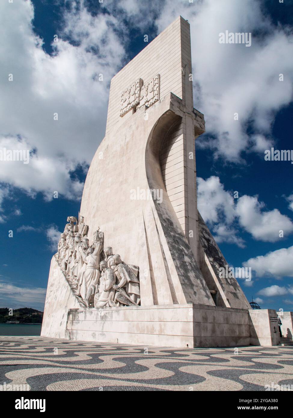 Portugal, Lisbon. Monument to the Discoveries (Padrao dos ...