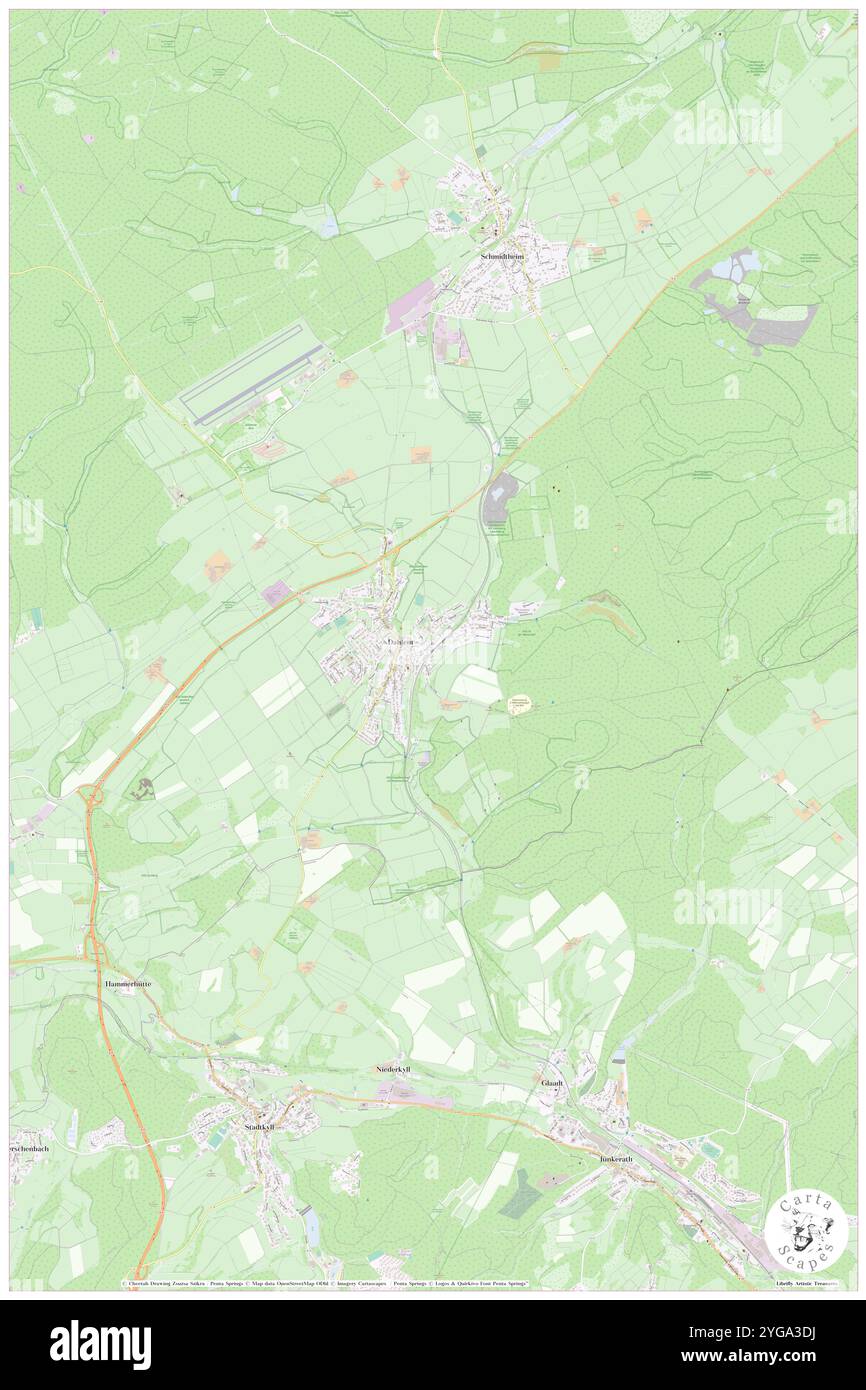Dahlem (Eifel), Regierungsbezirk Köln, DE, Germany, North Rhine ...