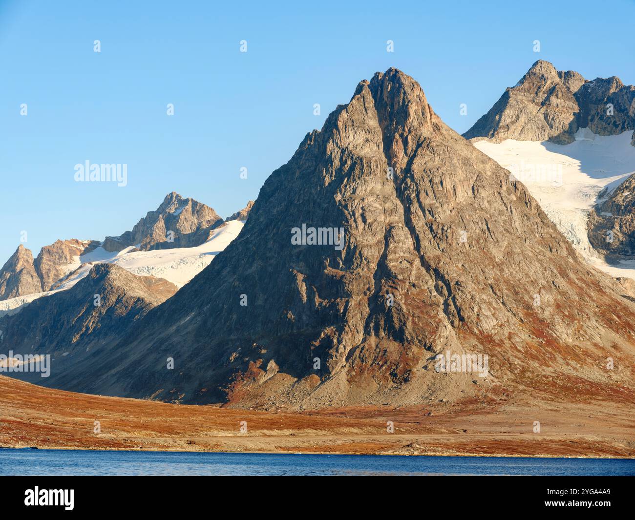 Landing strip of Bluie East Two or Ikkateq, a deserted airfield from WW ...