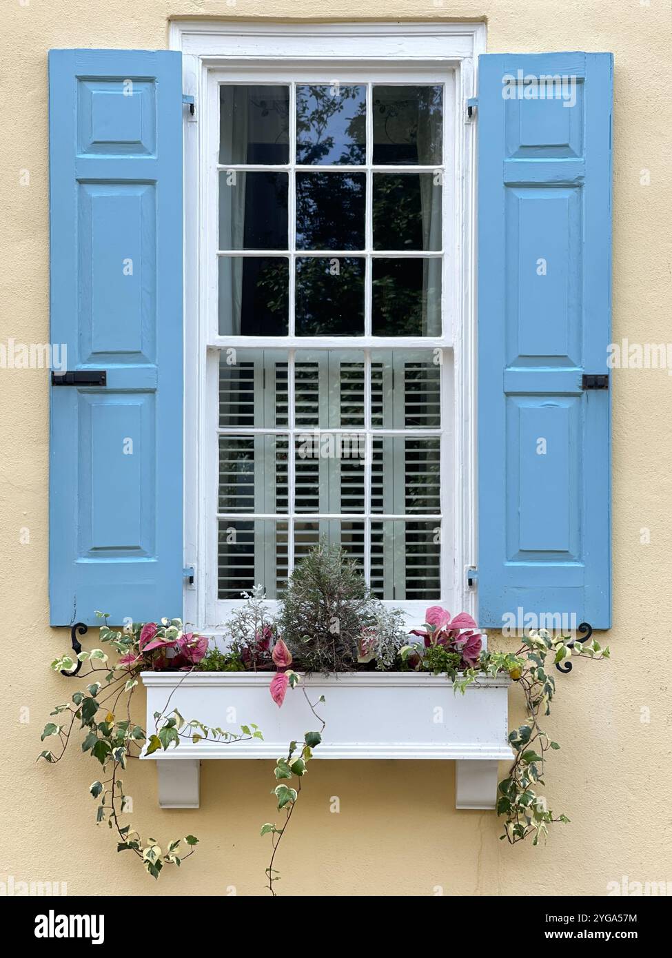 Charleston Window, Charleston, South Carolina, USA Stock Photo - Alamy