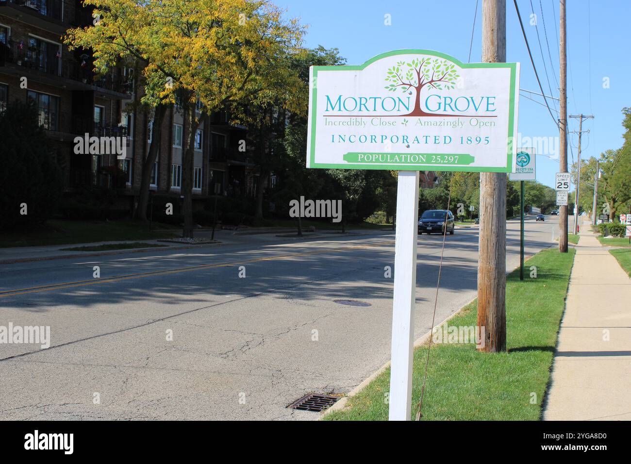 Welcome to illinois sign hi-res stock photography and images - Alamy