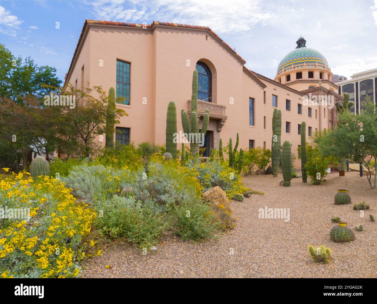 Arizona, Tucson, Pima County Courthouse, built in 1929, courthouse ...