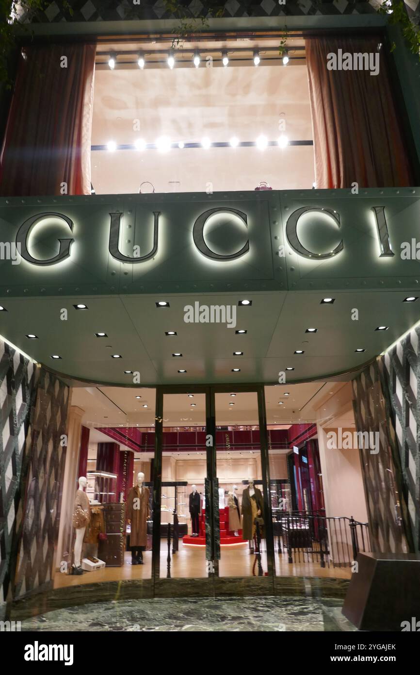 Beverly Hills, California, USA 5th November 2024 Gucci on Rodeo Drive ...