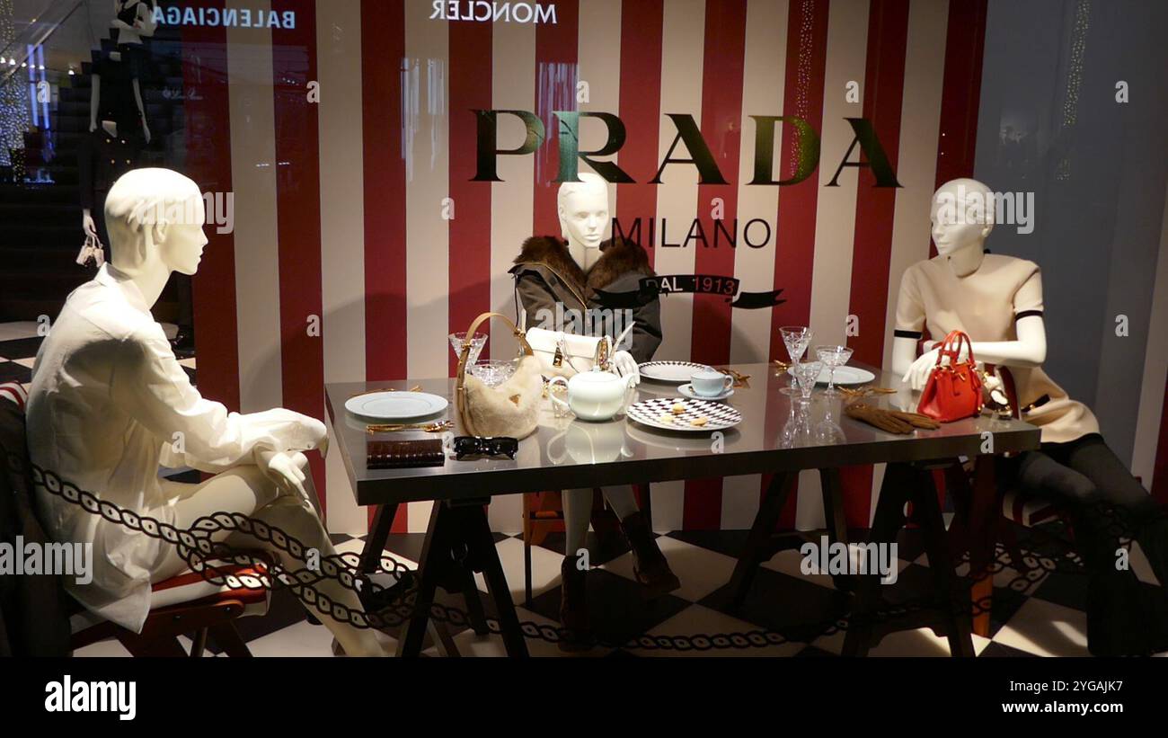 Beverly Hills, California, USA 5th November 2024 Prada on Rodeo Drive ...