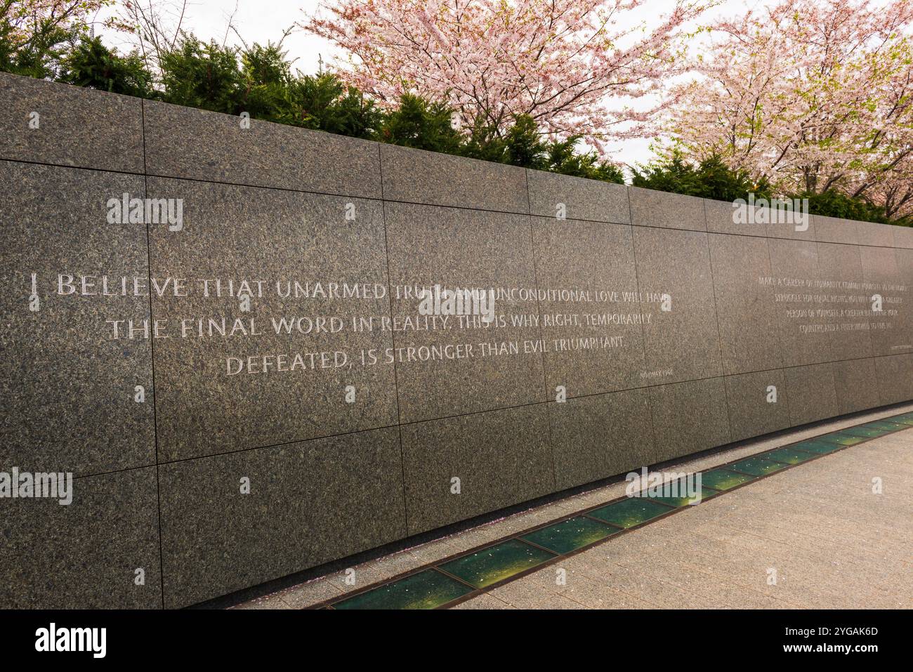 Inscription at the Martin Luther King Jr. Memorial, Washington, D.C ...